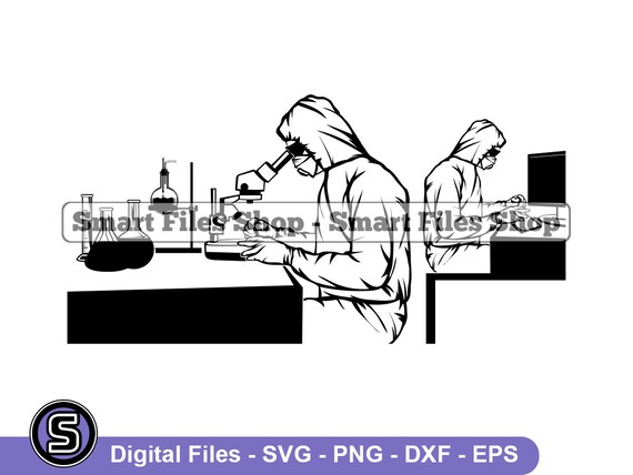 Laboratory 2 Svg Lab Svg Pharma Svg Laboratory Dxf | Etsy