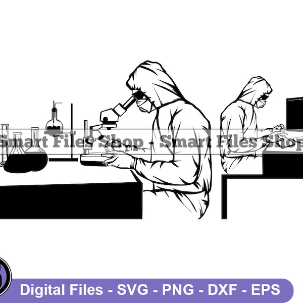 Laboratory Clipart - Etsy