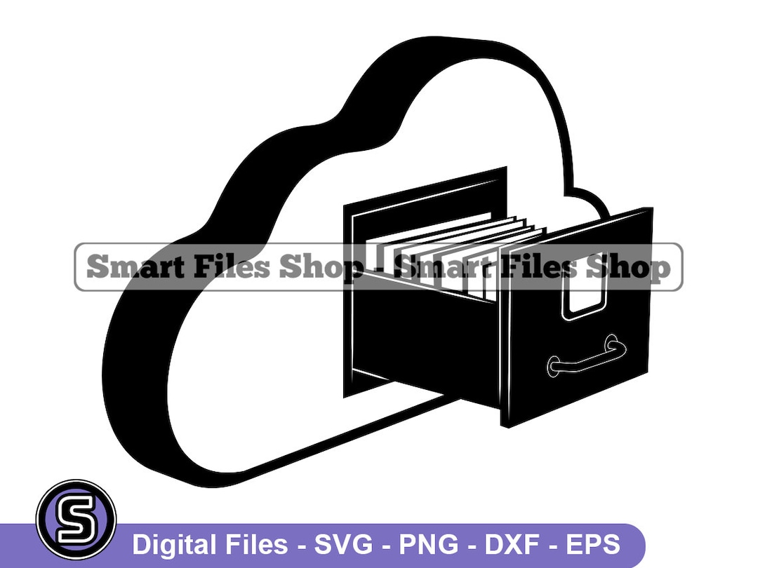Cloud Storage SVG, Cloud Svg, Cloud Storage Dxf, Cloud Storage Png ...