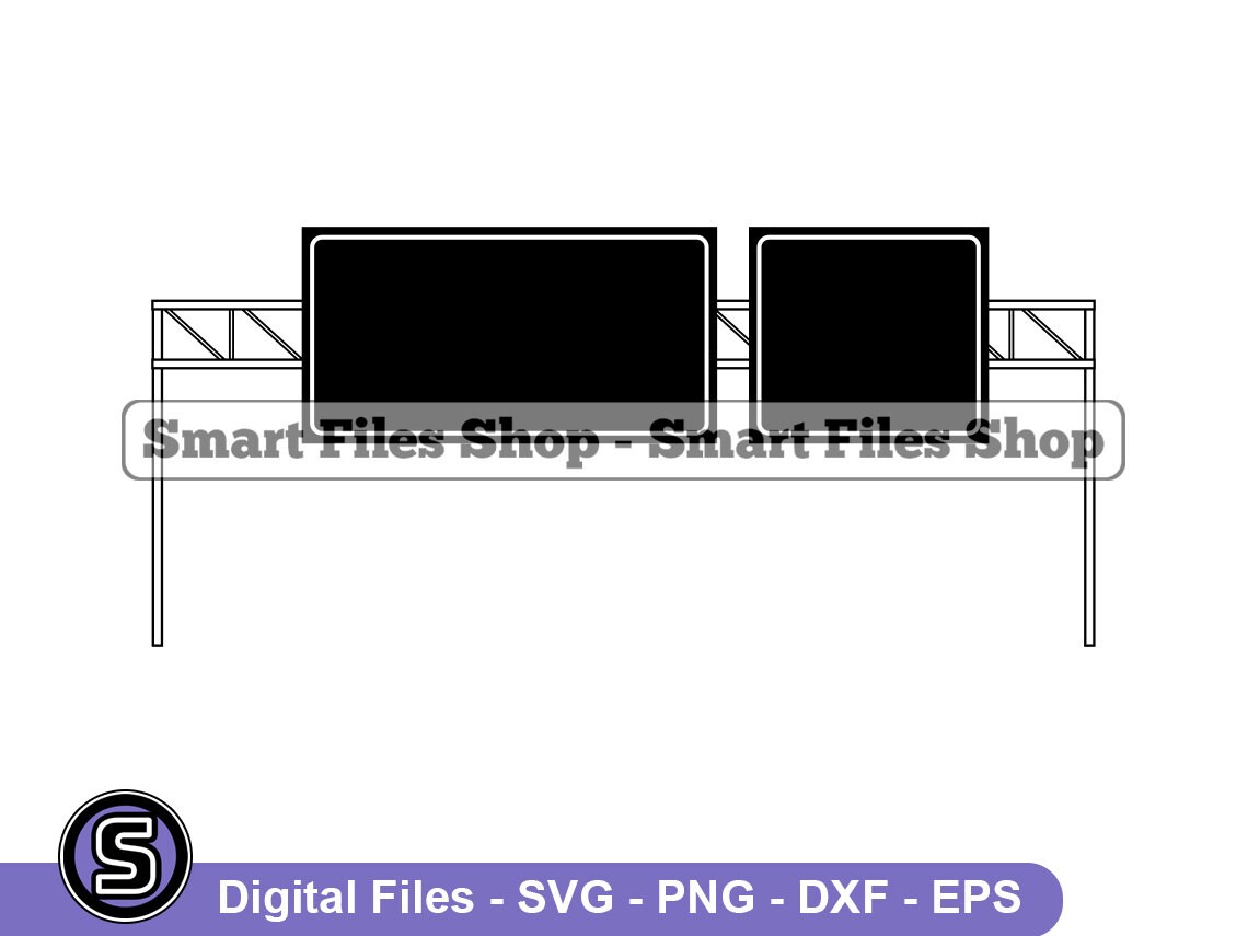 Highway Road Sign Svg Highway Svg Road Svg Travel Svg - Etsy