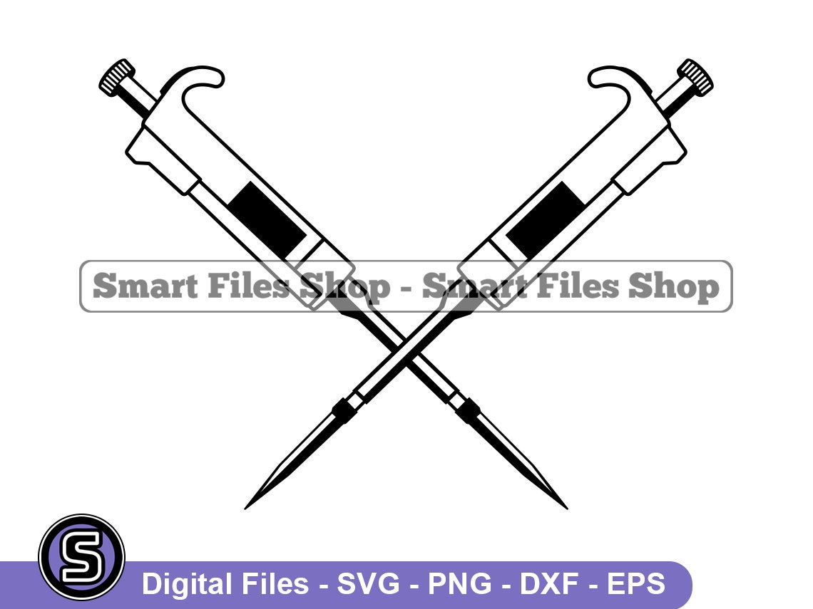 Automatic Pipette Logo Svg, Doctor Svg, Pipette Dxf, Pipette Png ...