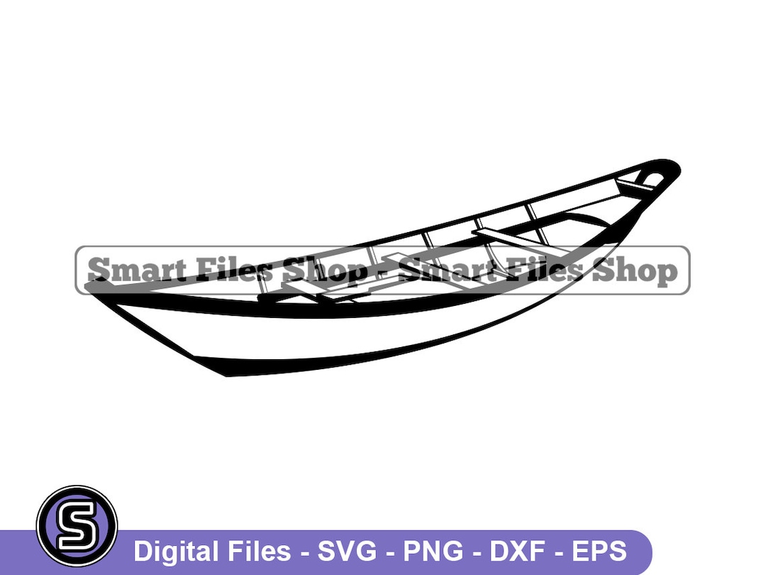 Dory Boat Svg, Boat Svg, Boating Svg, Fishing Svg, Boat Dxf, Boat Png ...