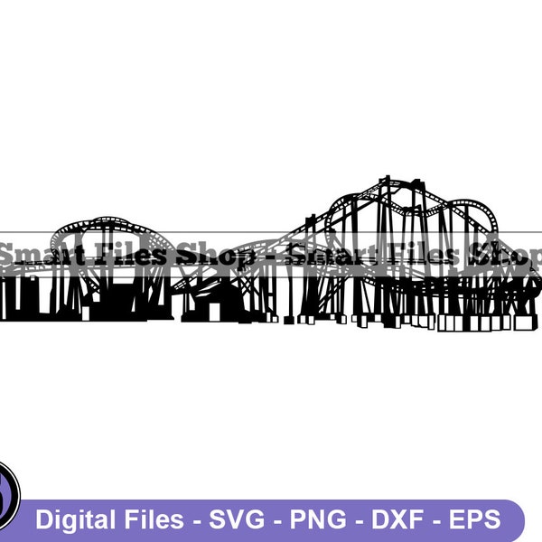 Amusement Park Svg - Etsy