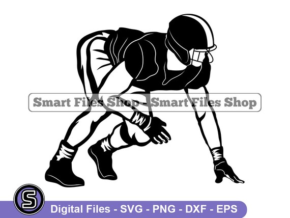 Jugador de fútbol Extremo defensivo SVG Fútbol Svg Fútbol - Etsy España