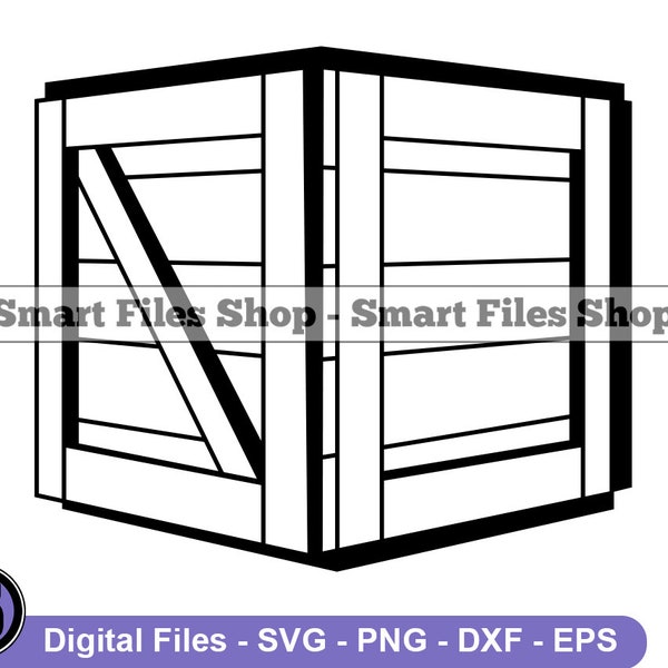 Wooden Crates - Etsy