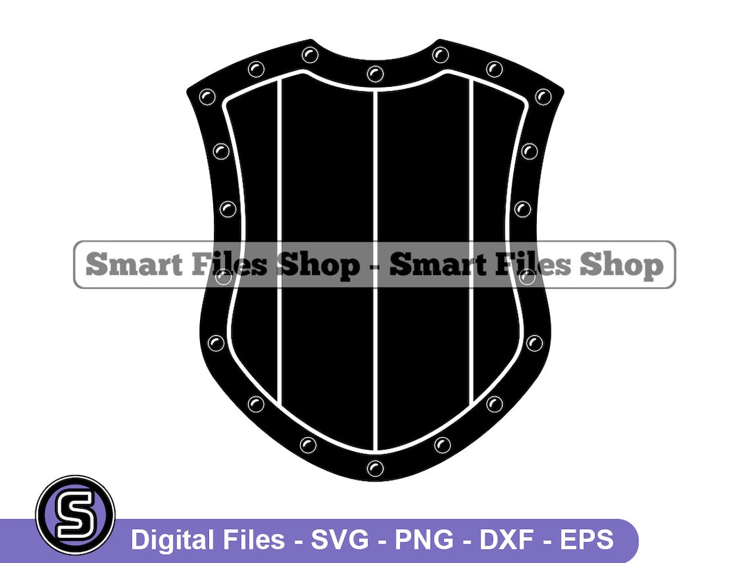 Wood Shield SVG, Shield SVG, Defence Svg, Wood Shield Dxf, Wood Shield ...