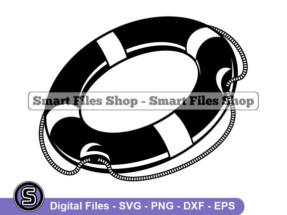 Lifebuoy Svg Lifering Svg Lifesaver Svg Lifebuoy Dxf | Etsy