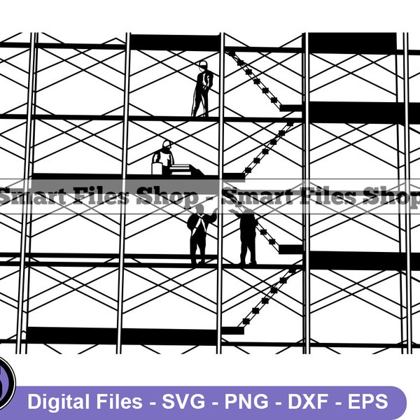 Scaffold Svg - Etsy