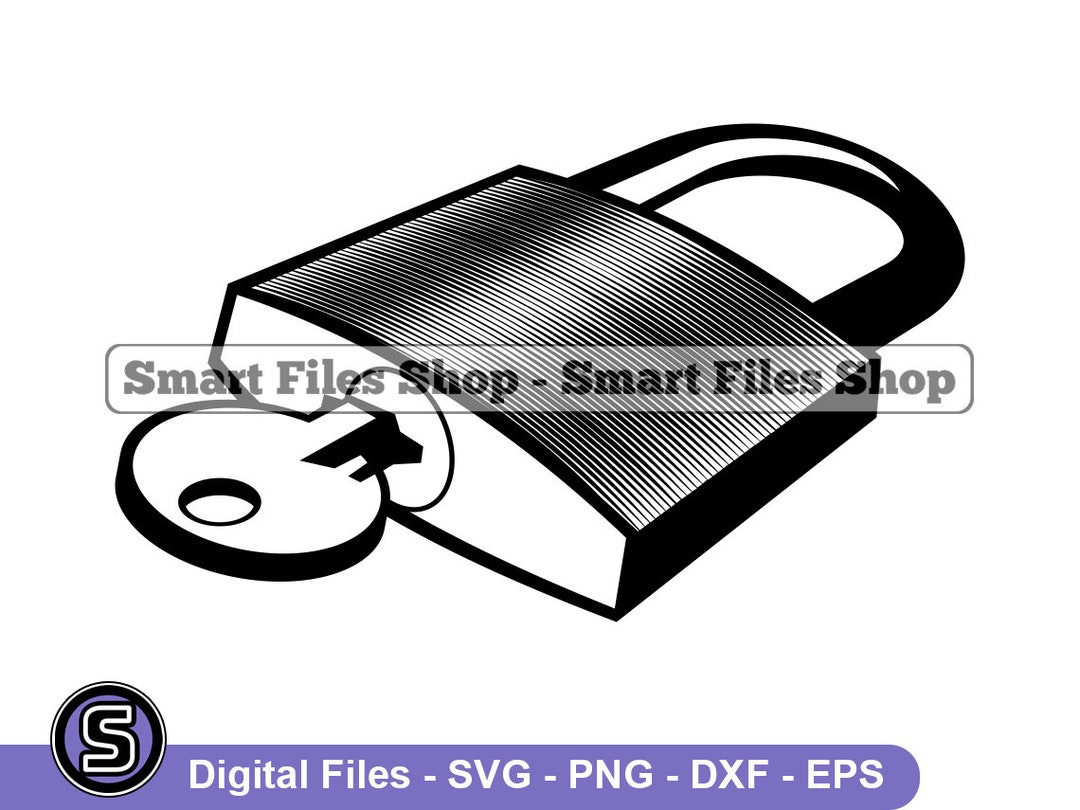 Lock With Key Svg, Padlock Svg, Lock Svg, Padlock Dxf, Padlock Png ...