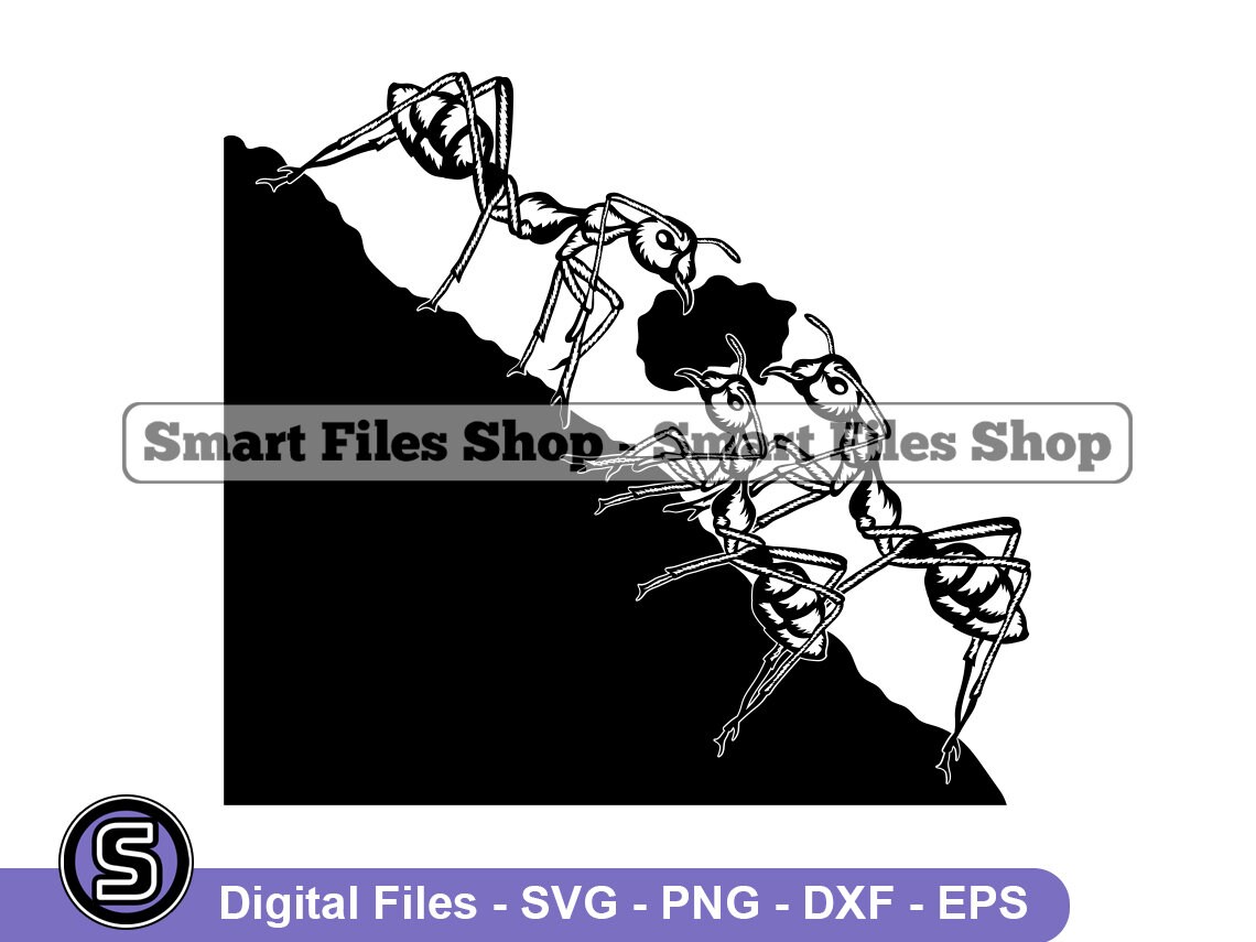 Ants Working Svg Ant Svg Insect Svg Ant Design Svg Ant | Etsy