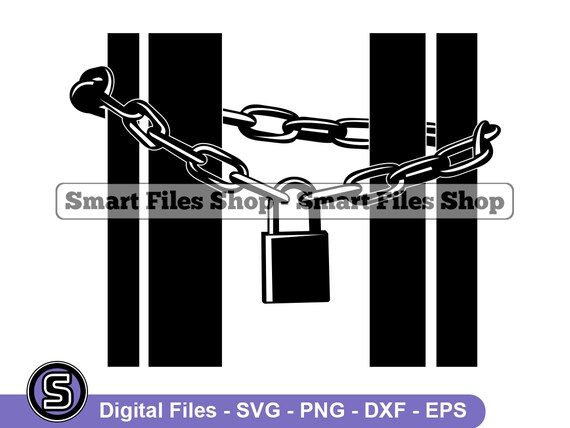Locked Fence Svg Lock Svg Locked Svg Closed Svg Locked - Etsy