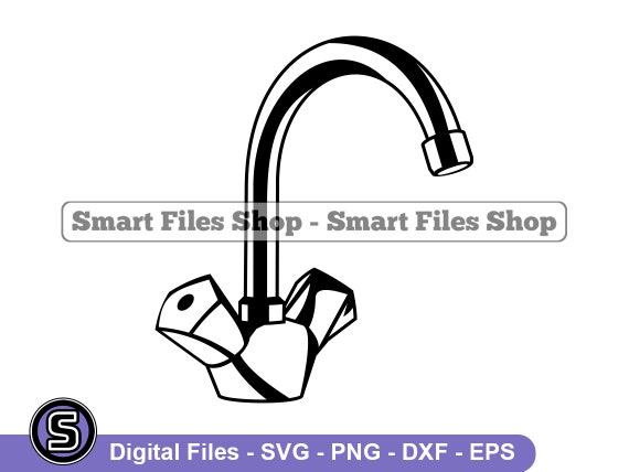 Kitchen Faucet Clipart