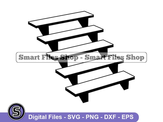 Escaleras svg casa svg casa svg carpintero svg svg - Etsy España