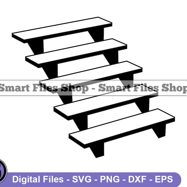 Stairs Svg - Etsy