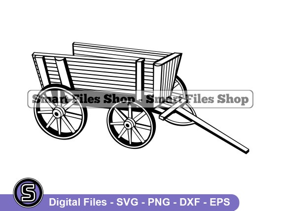 Wagon Svg Ox Cart Svg Wagon Design Svg Wagon Dxf Wagon - Etsy Canada