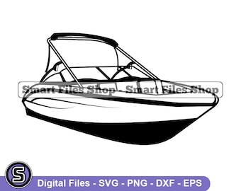 Speed Boat 10 Svg Speed Boat Svg Speedboat Svg Motor Boat - Etsy