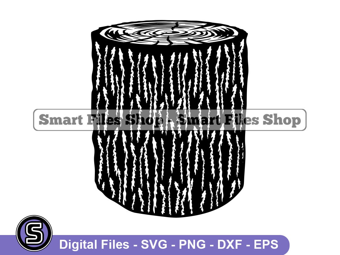 Wood Log Svg Lumberjack Svg Logging Svg Tree Stump Svg - Etsy