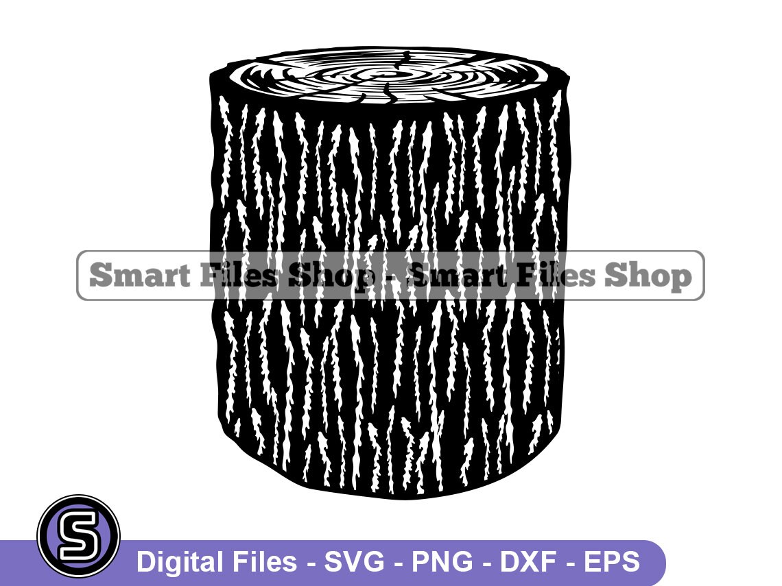 Wood Log Svg Lumberjack Svg Logging Svg Tree Stump Svg - Etsy