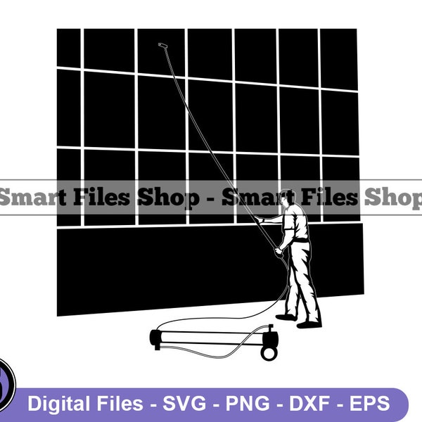 Window Cleaning Clipart - Etsy
