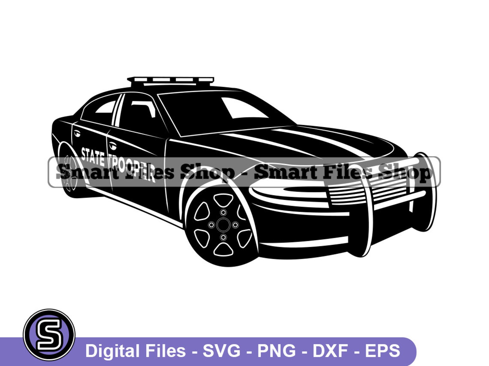 State Trooper Car 2 Svg Trooper Svg State Trooper Svg | Etsy