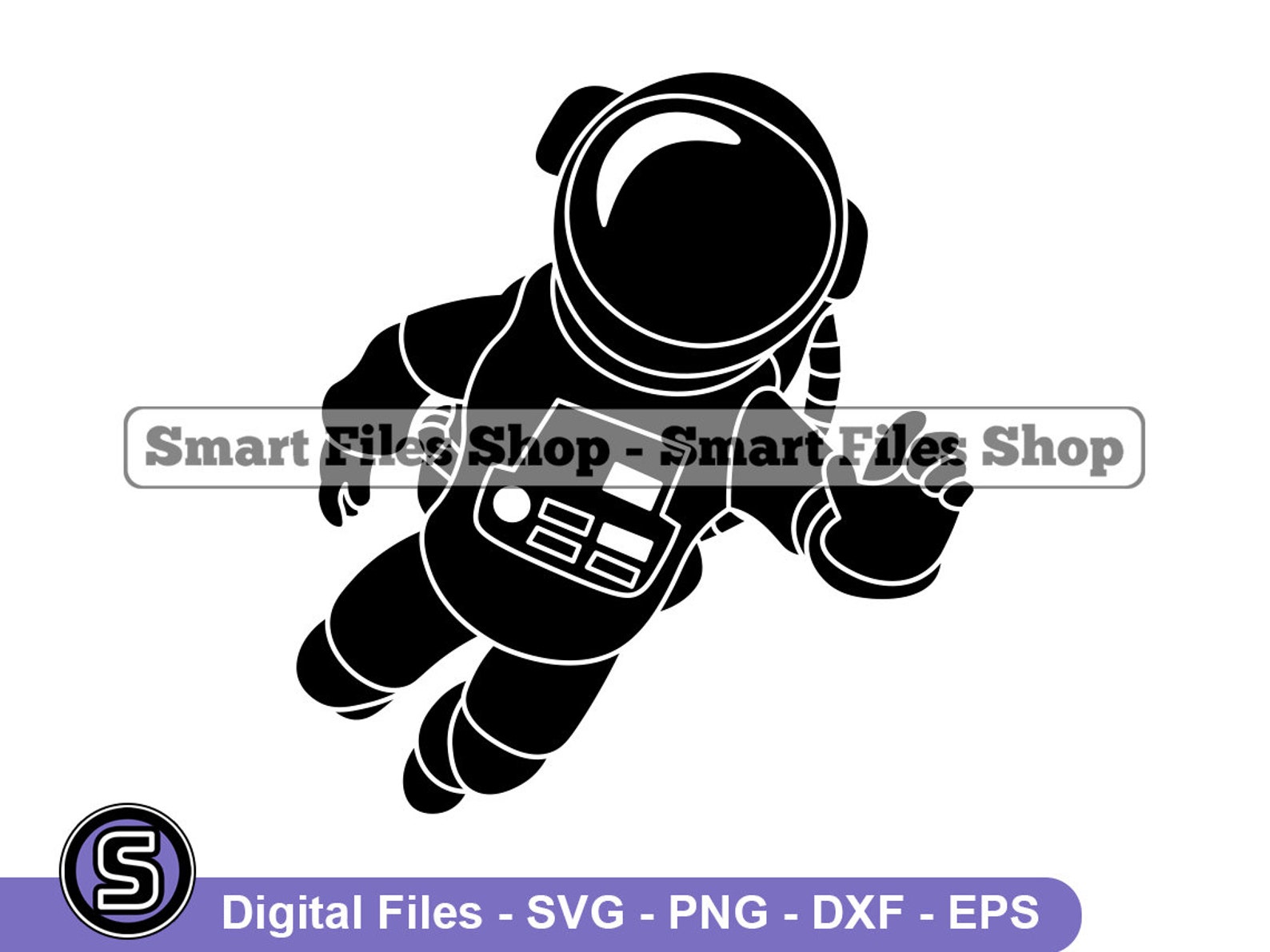 Astronaut Svg Space Exploration Svg Astronaut Dxf Astronaut | Etsy