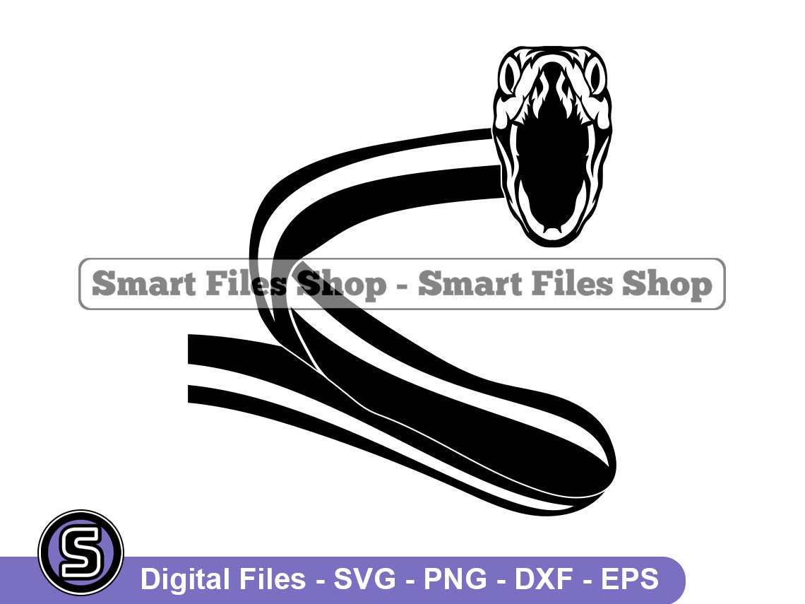 Angry Snake 2 Svg Snake Svg Snake Mascot Svg Snake Dxf | Etsy