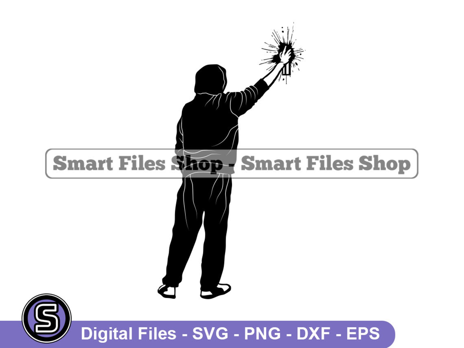 Graffiti Artist SVG, Graffiti Svg, Spray Paint Svg, Graffiti Dxf ...
