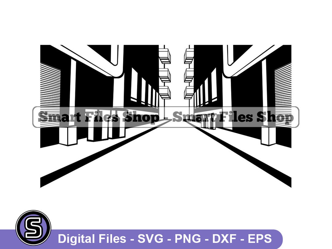 Alley Svg, City Svg, Street Svg, Real Estate Svg, Alley Dxf, Alley Png ...
