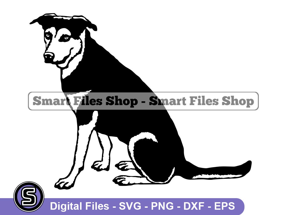 Sitting Huntaway SVG Huntaway Svg Dog Svg Huntaway Dxf - Etsy