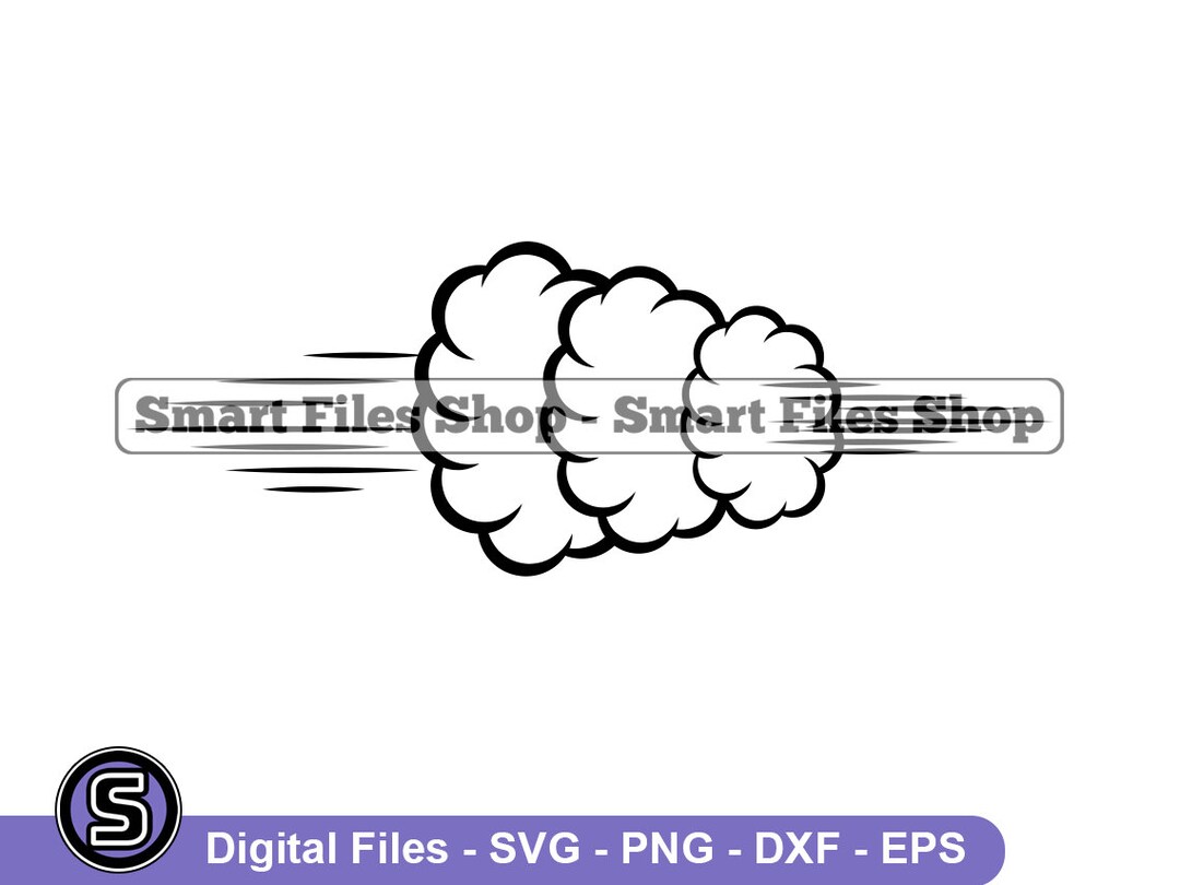 Smoke Svg, Vapor Svg, Air Svg, Explosion Svg, Smoke Dxf, Smoke Png ...