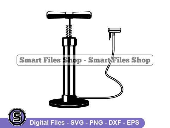 Hand Air Pump Svg Hand Pump Svg Sport Svg Ball Pump Svg | Etsy