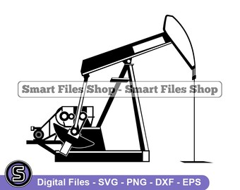 Oil Well Clipart - Etsy