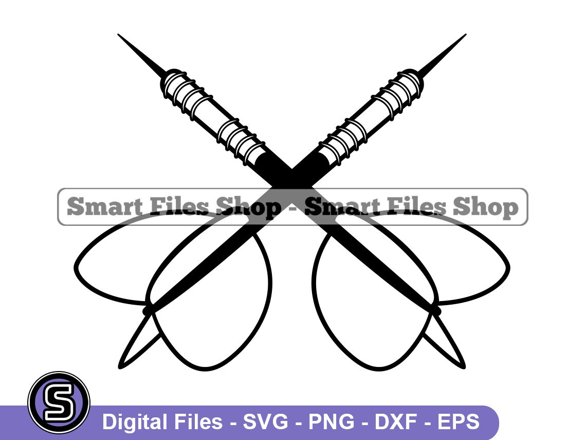 Dart Logo 5 Svg Darts Svg Dart Dxf Dart Png Dart Clipart - Etsy