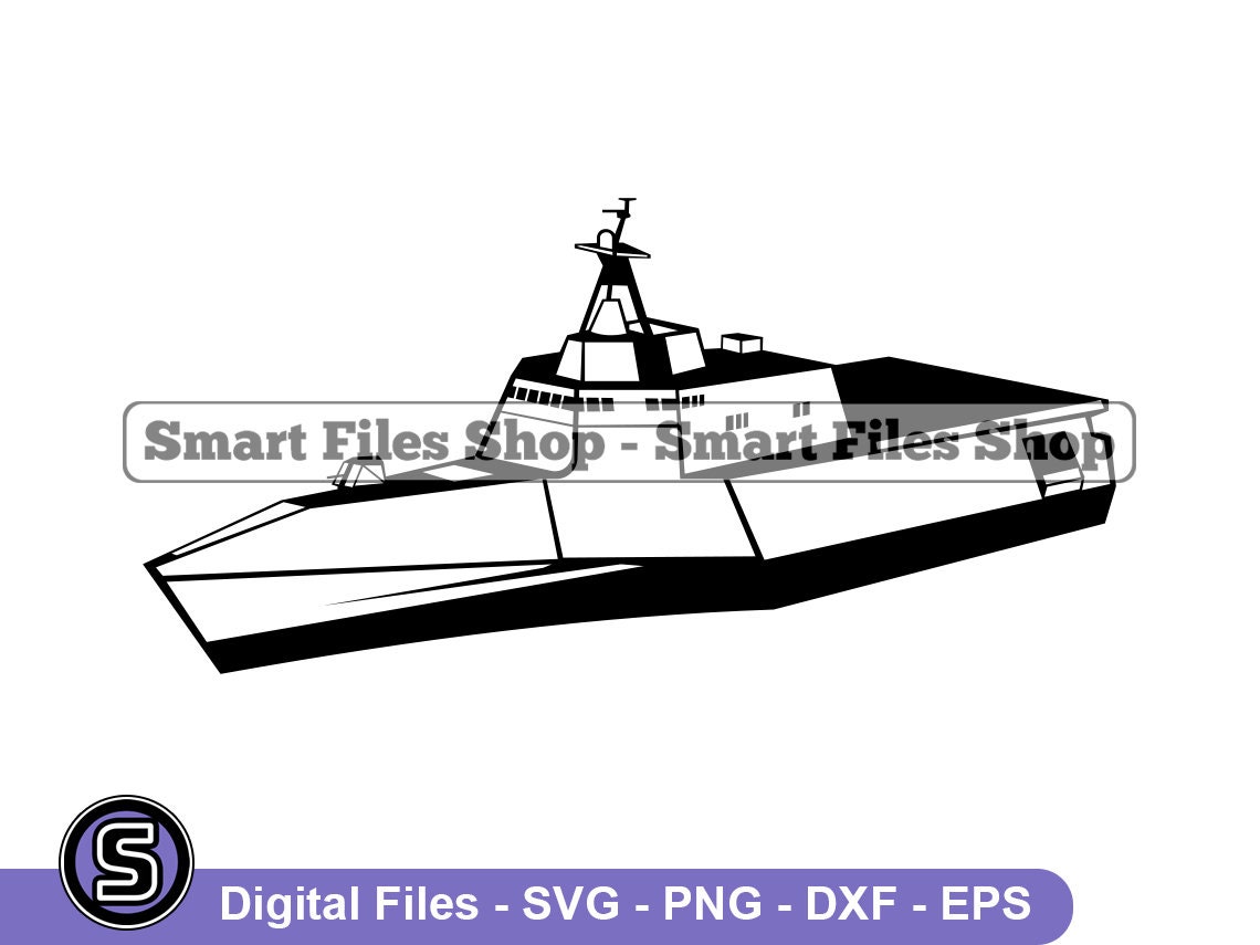 Littoral Combat Ship #2 Svg, Navy Svg, Battleship Svg, Littoral Combat ...