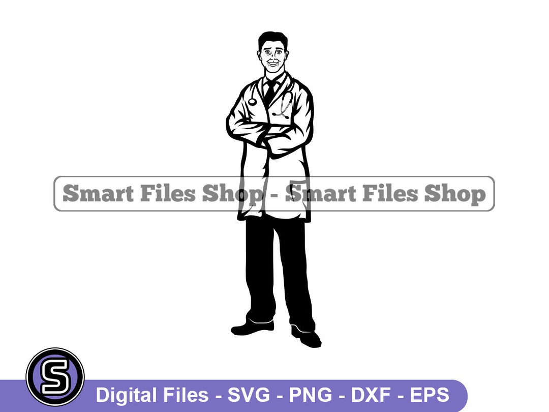 Doctor Svg, Medical Svg, Doctor Dxf, Doctor Png, Doctor Clipart, Doctor ...