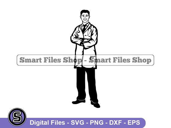 Doctor Svg Medical Svg Doctor Dxf Doctor Png Doctor - Etsy Ireland