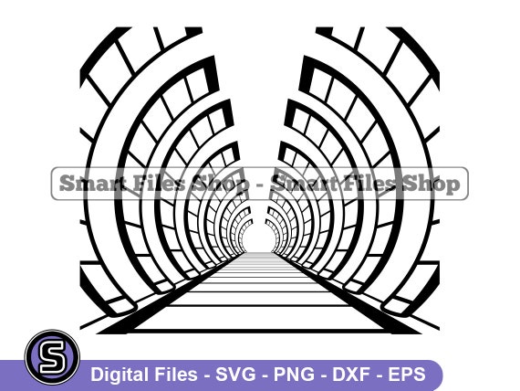 Túnel SVG Conducción Svg Viaje Svg Túnel Dxf Túnel Png - Etsy España