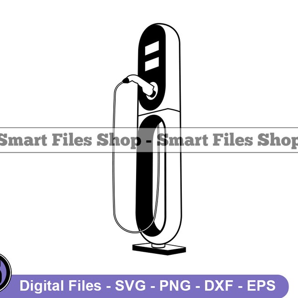 Electric Car Svg - Etsy