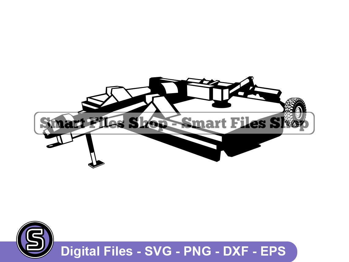 Bush Hog 2 Svg, Rotary Cutters Svg, Tractor Svg, Farm Svg, Farming Svg ...