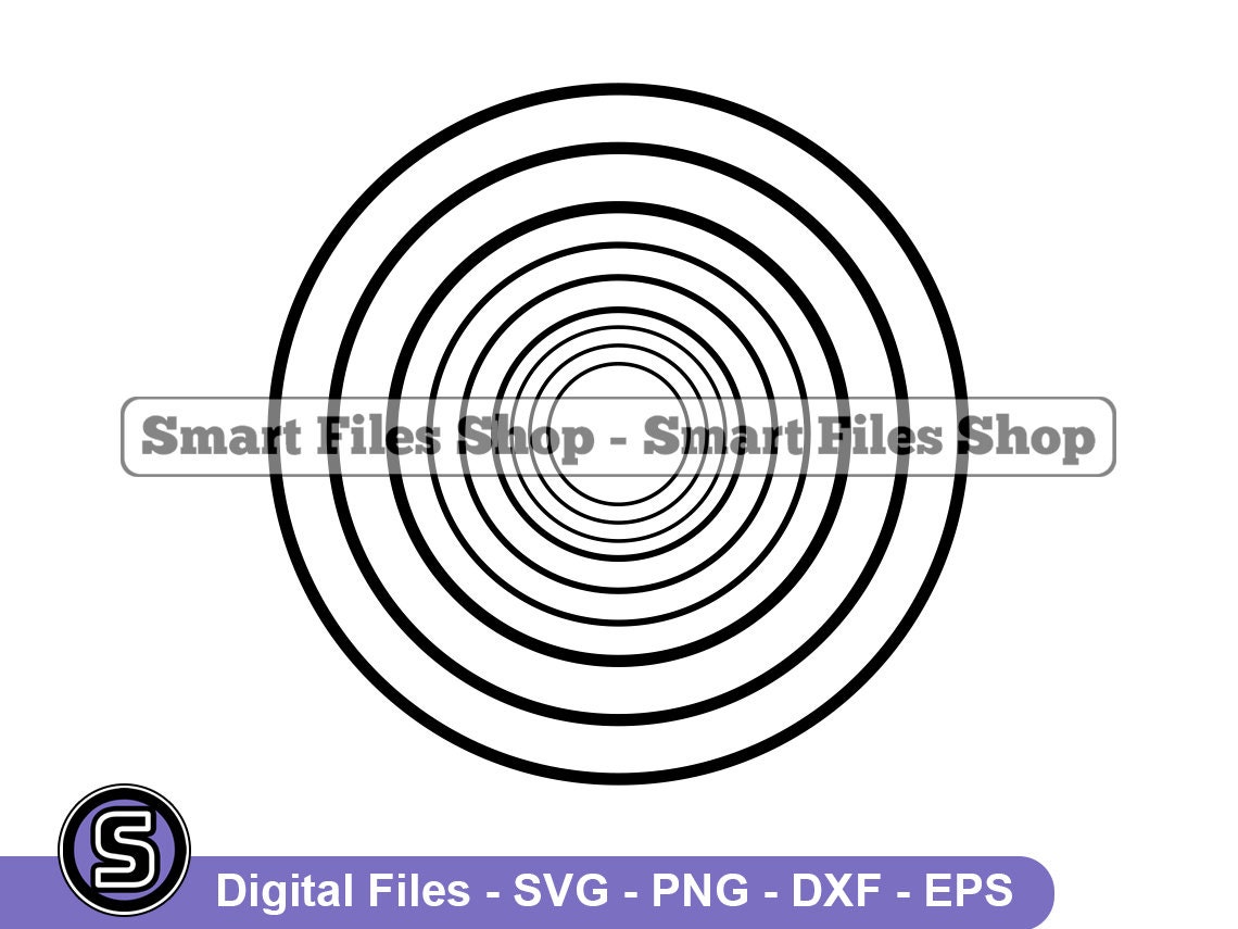 Circle Vortex Svg Whirlwind Svg Tornado Svg Circle Design | Etsy