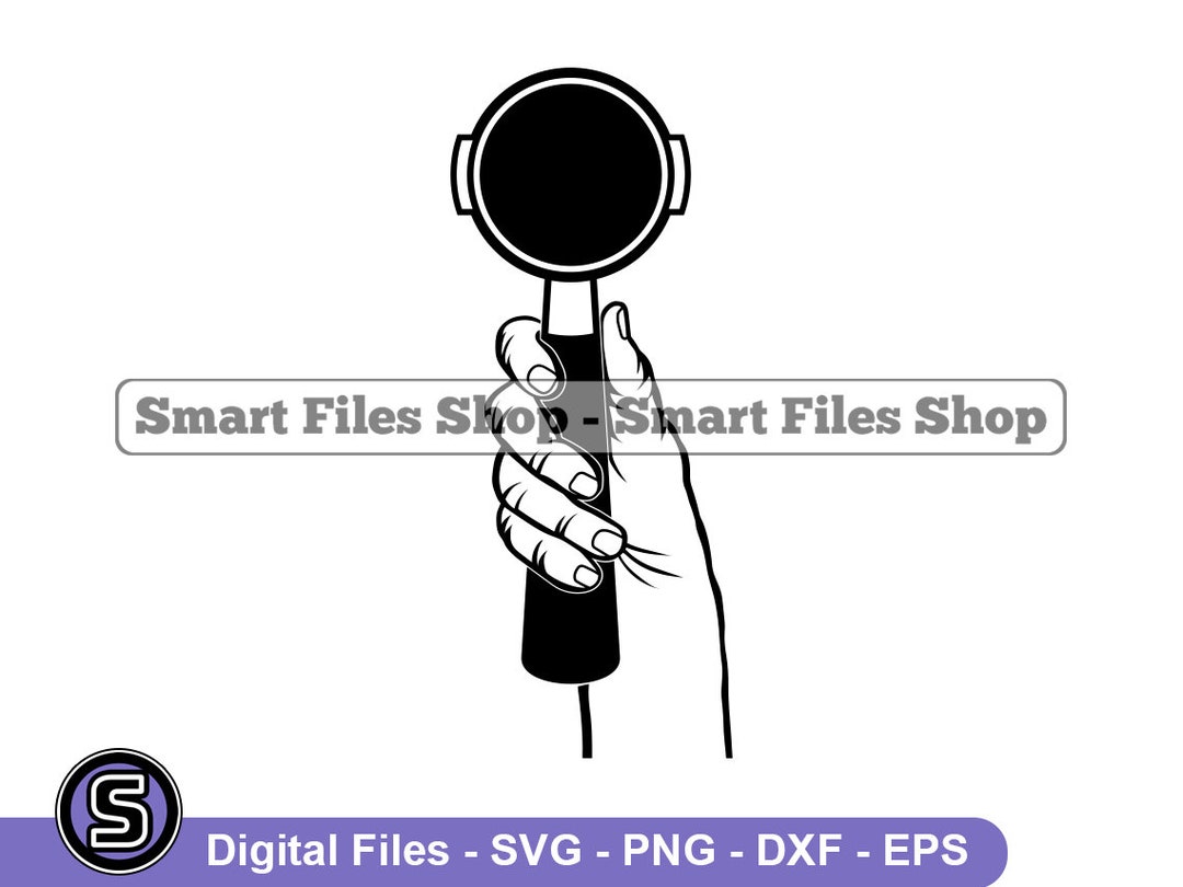 Hand Holding Portafilter Svg, Espresso Svg, Coffee Svg, Coffee Dxf ...