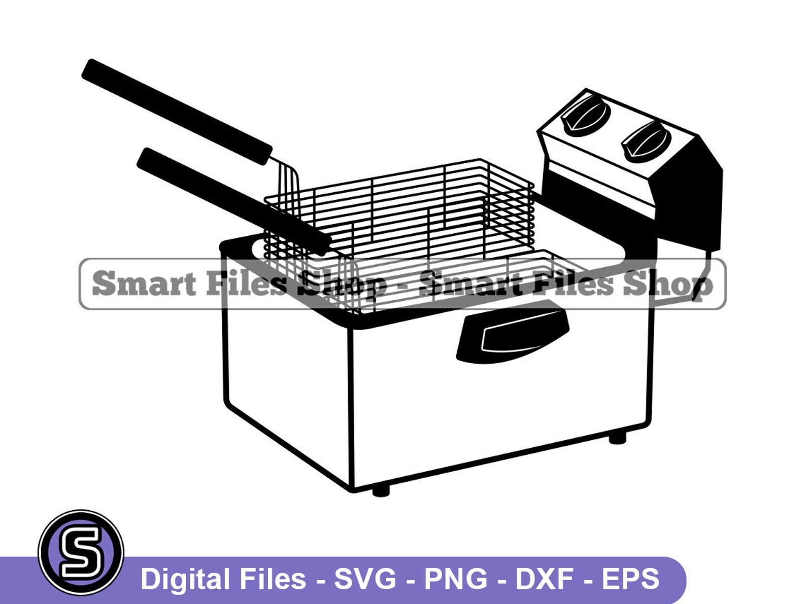 Deep Fryer SVG, Deep Frying Svg, Kitchen Svg, Cooking Svg, Deep Fryer ...
