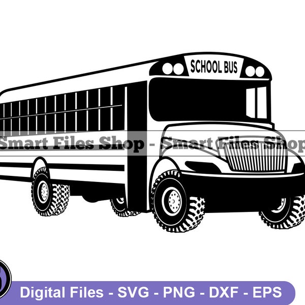 School Bus Svg - Etsy