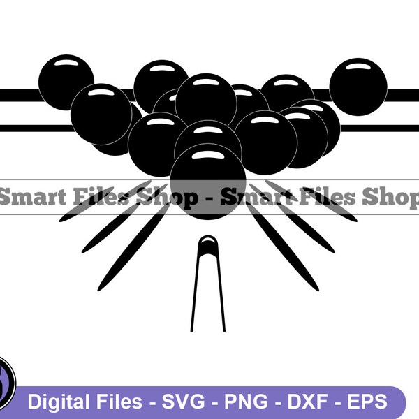 Billiards Svg - Etsy