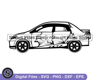 Smashed Car Svg - Etsy