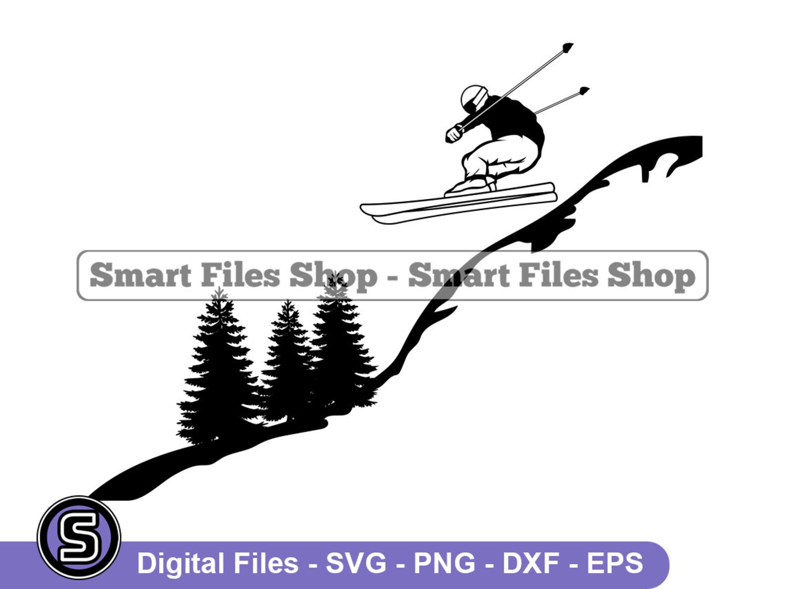 Skiing 5 Svg, Skiing Svg, Skis Svg, Skiing Dxf, Skiing Png, Skiing ...