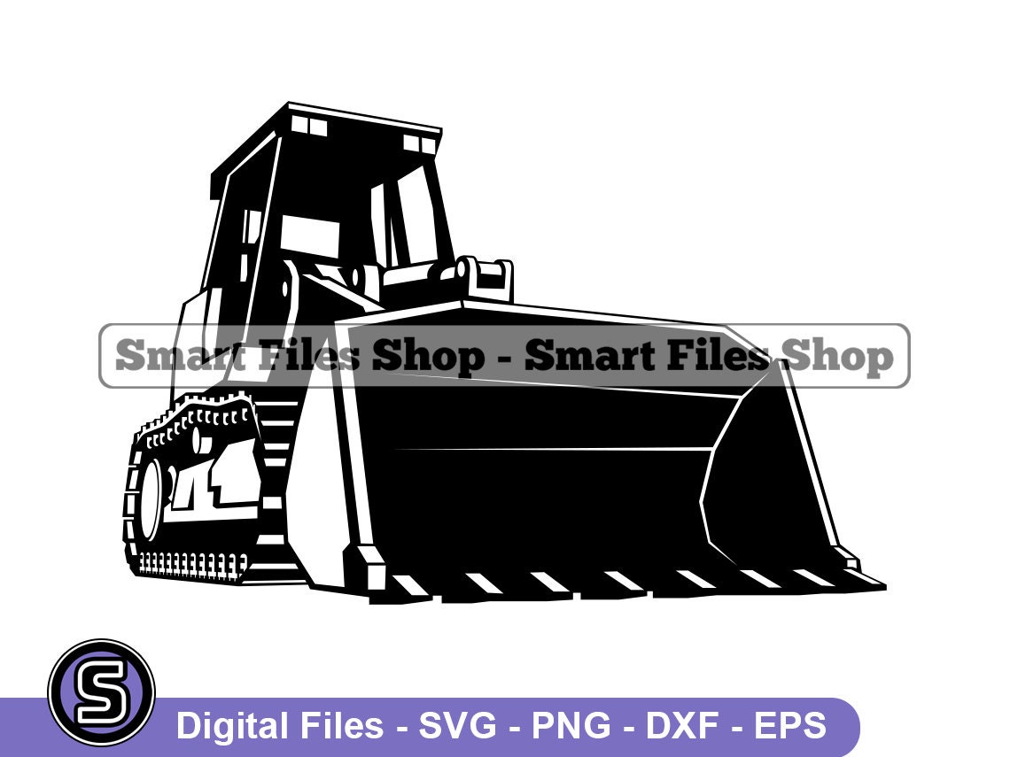 Bulldozer 8 SVG Bulldozer Svg Earth Mover Svg Heavy - Etsy