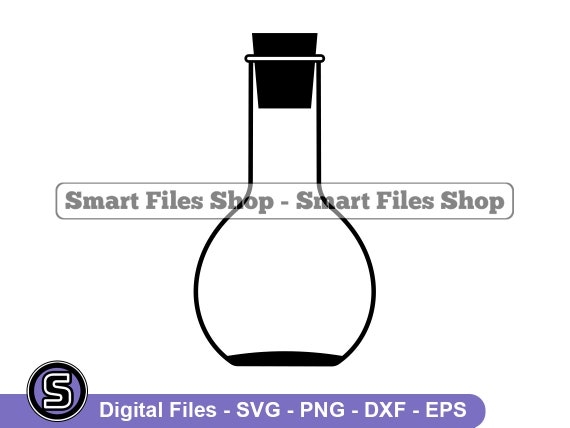Lab Vial Svg Chemistry Svg Vial Svg Lab Vial Dxf Lab Vial - Etsy