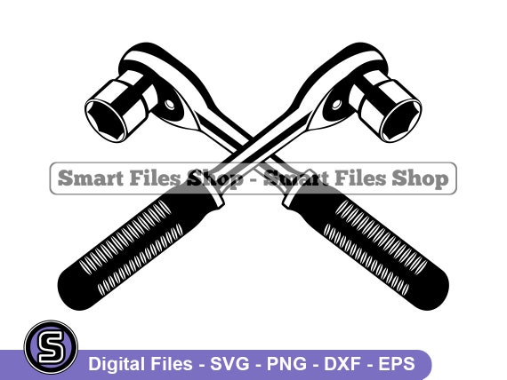 Ratchet Spanner Logo Svg Ratchet Spanner Svg Mechanic Svg | Etsy