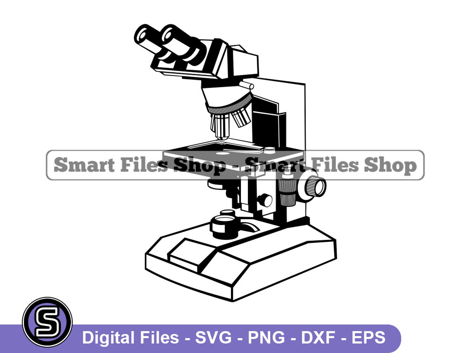 Microscope #3 Svg, Microscope Svg, Laboratory Svg, Microscope Dxf ...